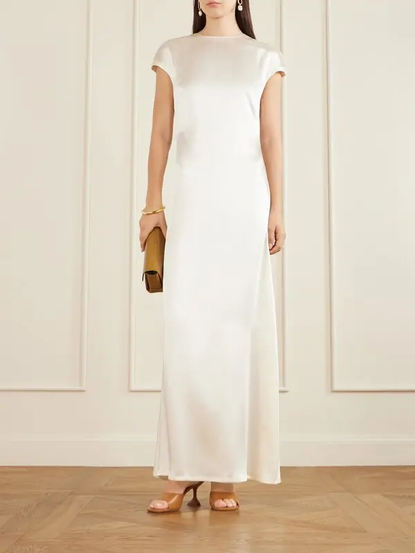 Giuliva Heritage Satin Maxi Dress