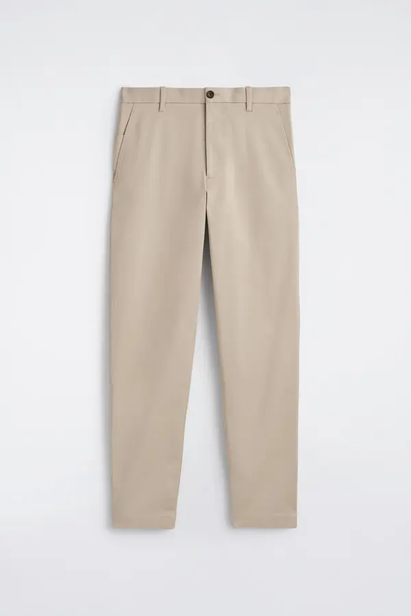 Cos Cotton Slim-fit Straight-leg Chinos