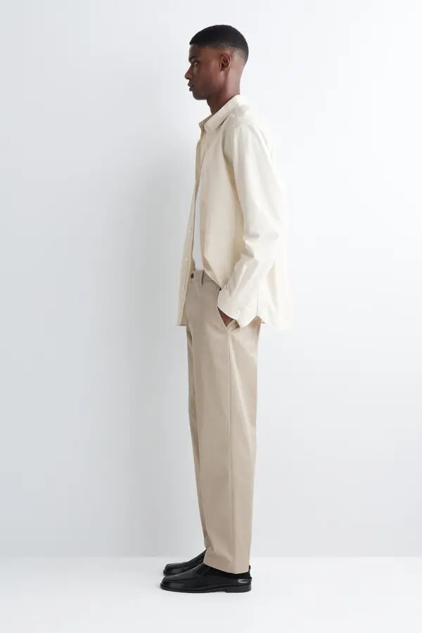 Cos Cotton Slim-fit Straight-leg Chinos