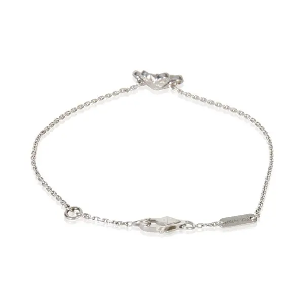 Van Cleef & Arpels White Gold Diamond Frivole Bracelet