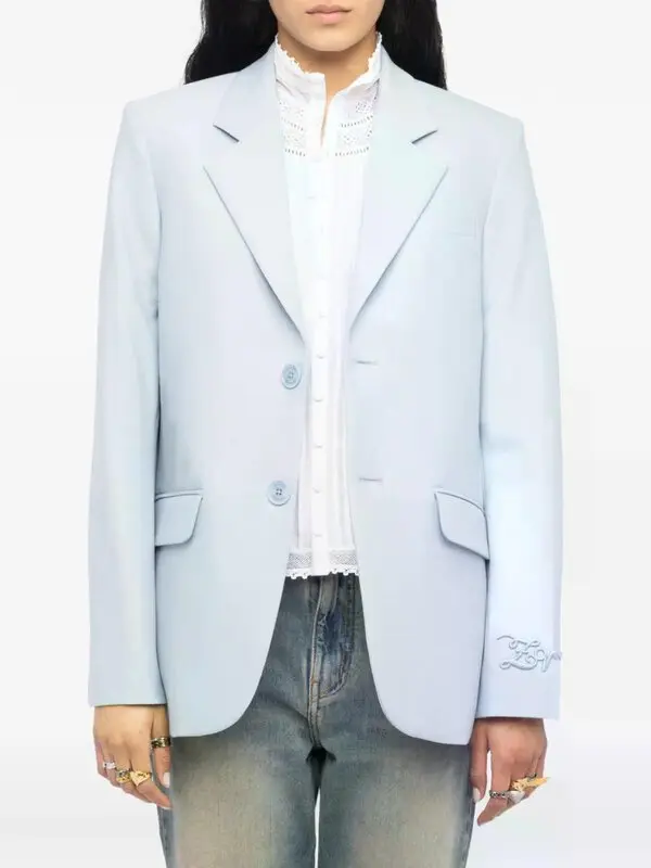 Zadig&Voltaire Vanille Embroidery Tailoring Blazer