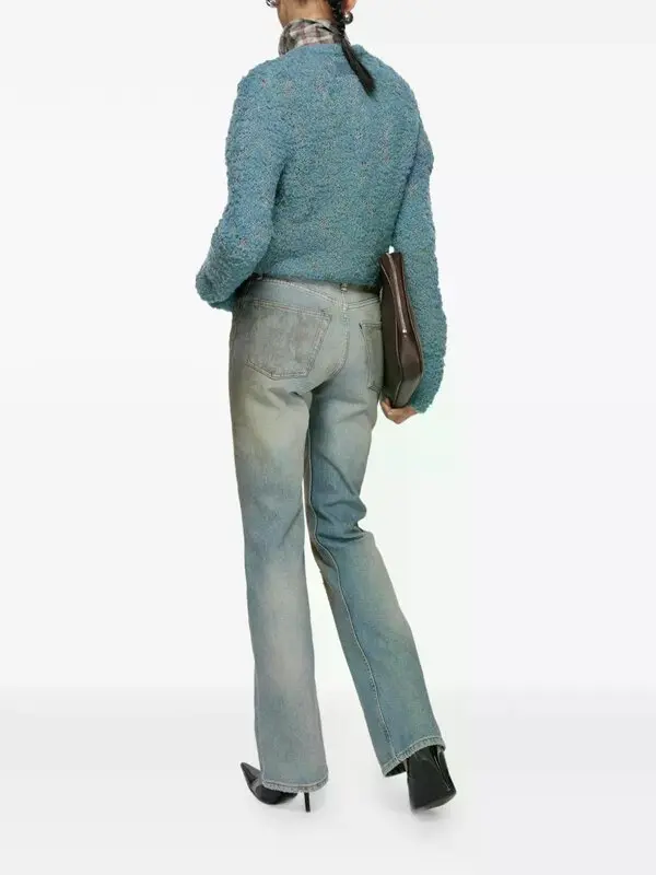Acne Studios Bow Wool Cardigan