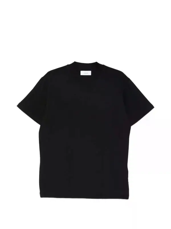 LARDINI Crew-neck T-shirt - Black