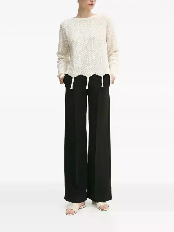 OUI Chevron Tassel Knitwear