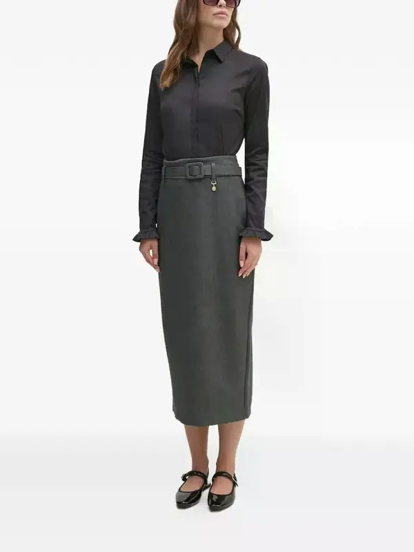 MOS MOSH Mattie Ruffled-cuff Shirt
