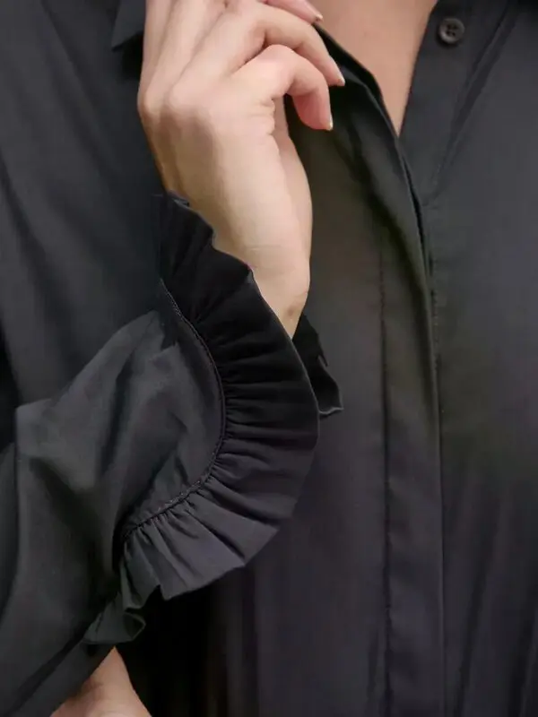 MOS MOSH Mattie Ruffled-cuff Shirt