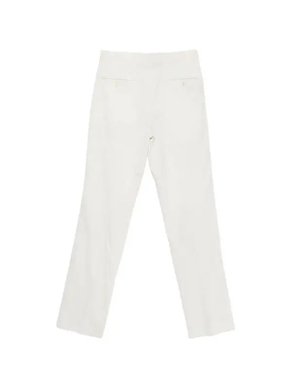 LARDINI Flat Front Trousers