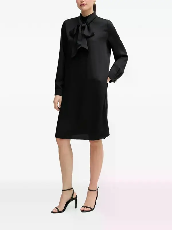 MARC AUREL Bow Midi Dress