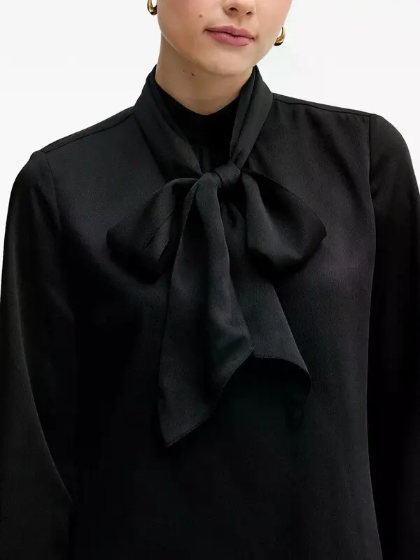 MARC AUREL Bow Midi Dress