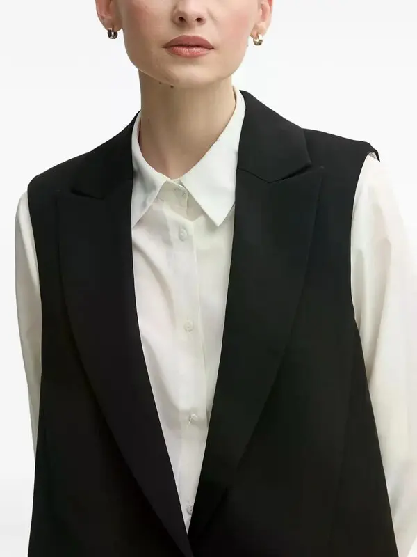 MARC AUREL Button Tailored Gilet