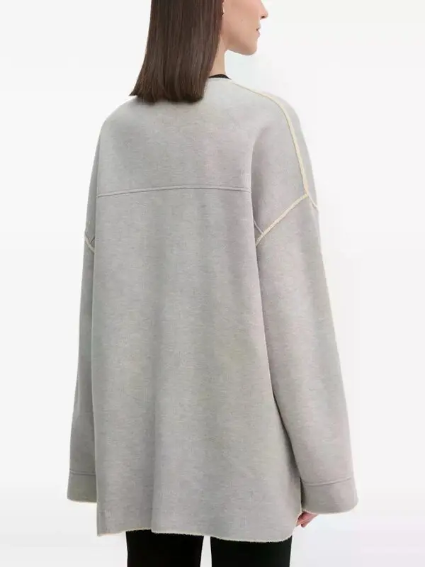 OUI Patch Pocket Cardigan