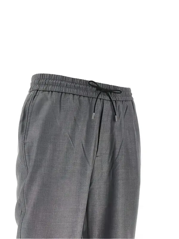 Sease Drawstring Trousers - Grey