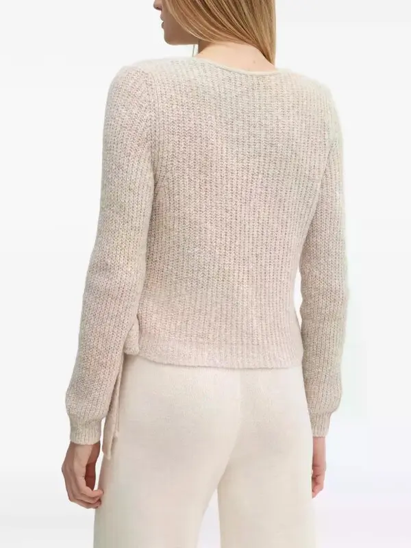 OUI Wrap Tie Cardigan