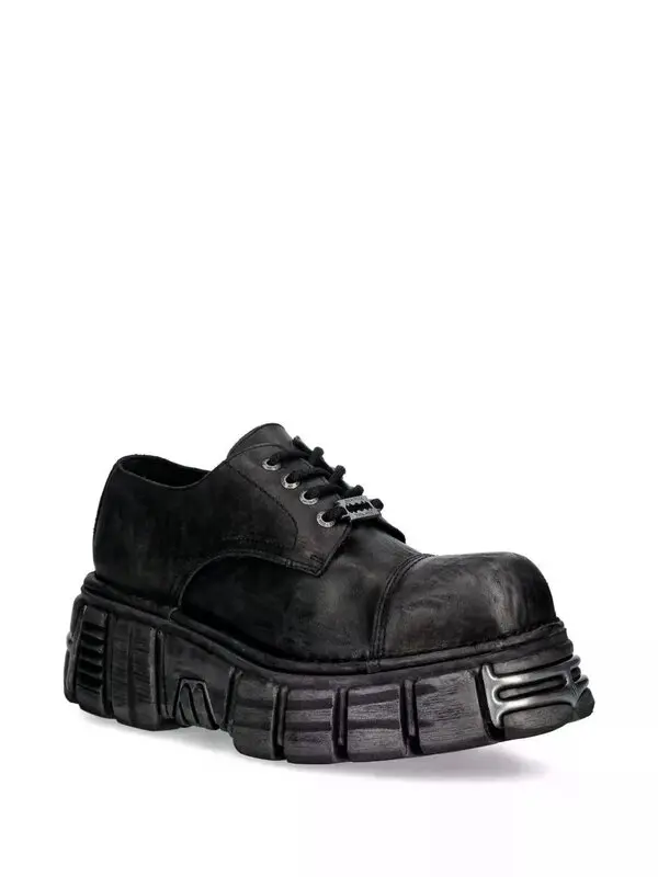 NEW ROCK Lace-up Platform Boots