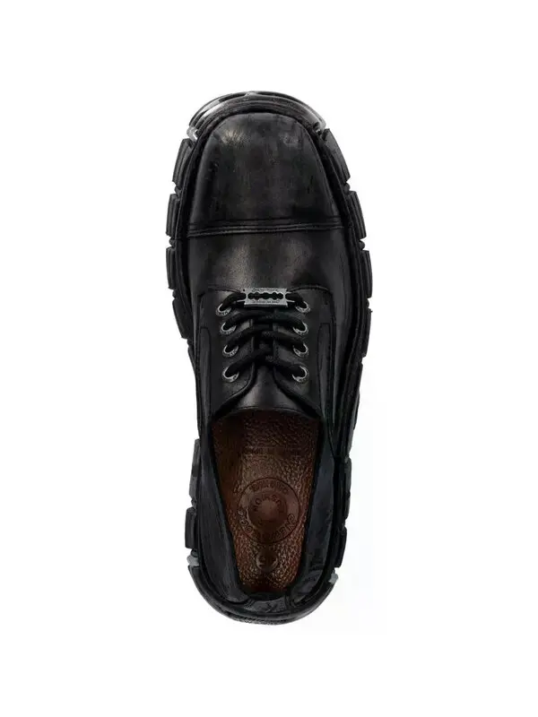 NEW ROCK Lace-up Platform Boots