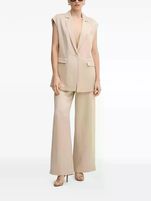 MARC AUREL Sleeveless Single-breasted Blazer