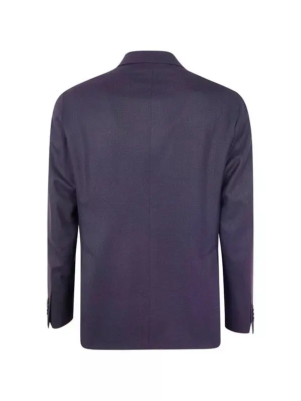 Tagliatore Notched-lapel Jacket - Blue