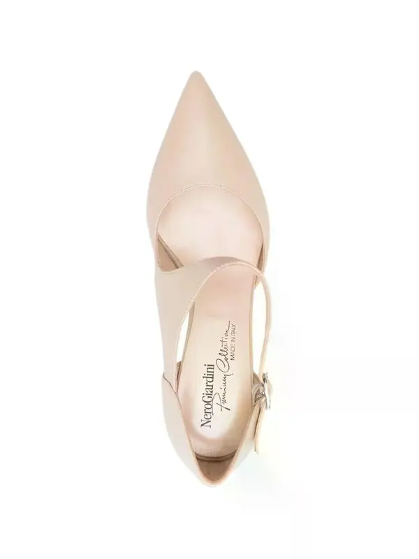NEROGIARDINI Buckle-strap Pumps - Neutrals