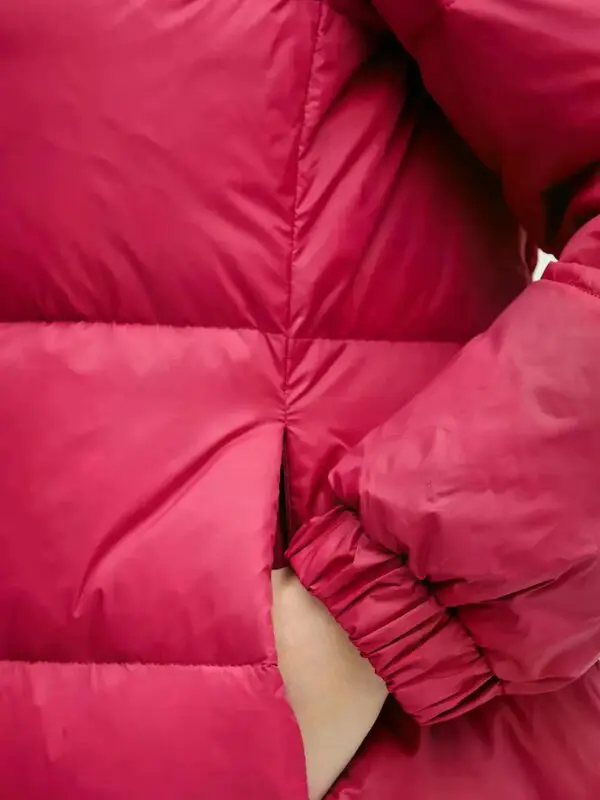 BENETTON Quilted Funnel-neck Jacket