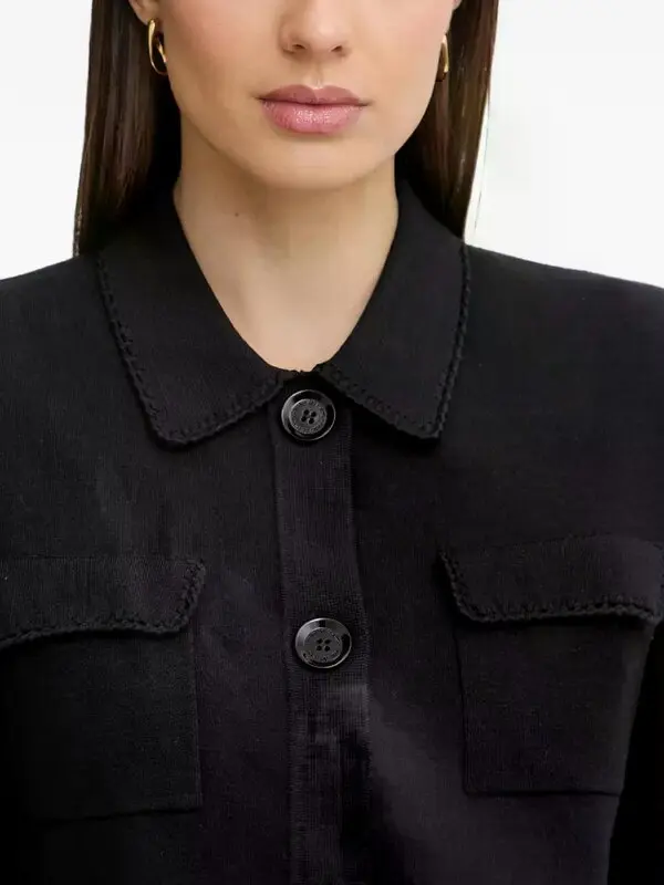 PEDRO DEL HIERRO Button-detailed Knitwear With Pocket Detail