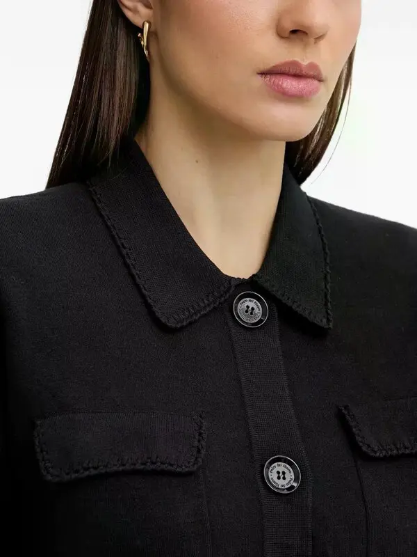 PEDRO DEL HIERRO Button-detailed Knitwear With Pocket Detail