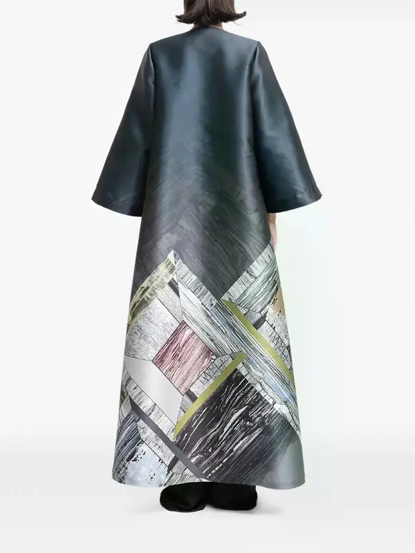 GEMY MAALOUF Structured Geometric Cape