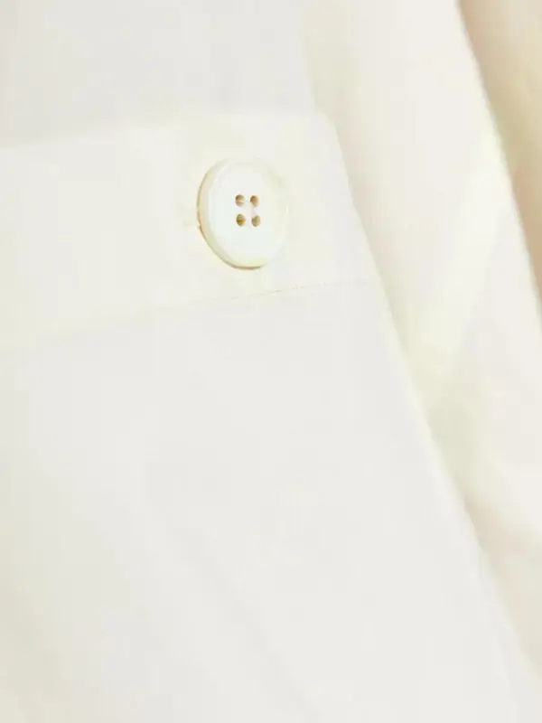 JIL SANDER Chest-pocket Buttoned Shirt - Neutrals