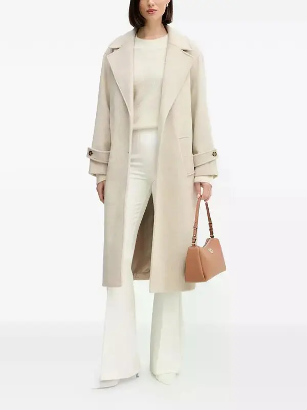 PEDRO DEL HIERRO Button-cuff Coat