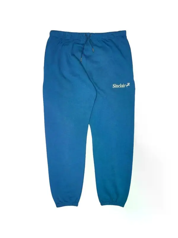 SINCLAIR Embroidered Logo Sweatpants - Blue