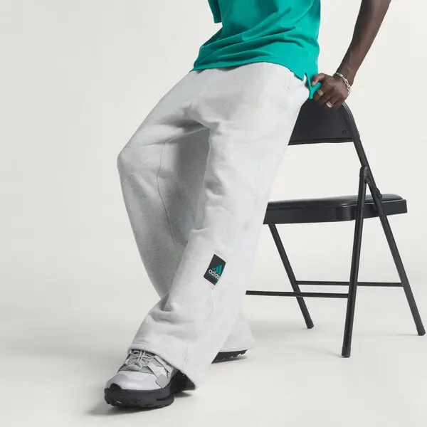 Adidas Equipment Open Hem Sweatpant Light Grey - Light Grey Heather