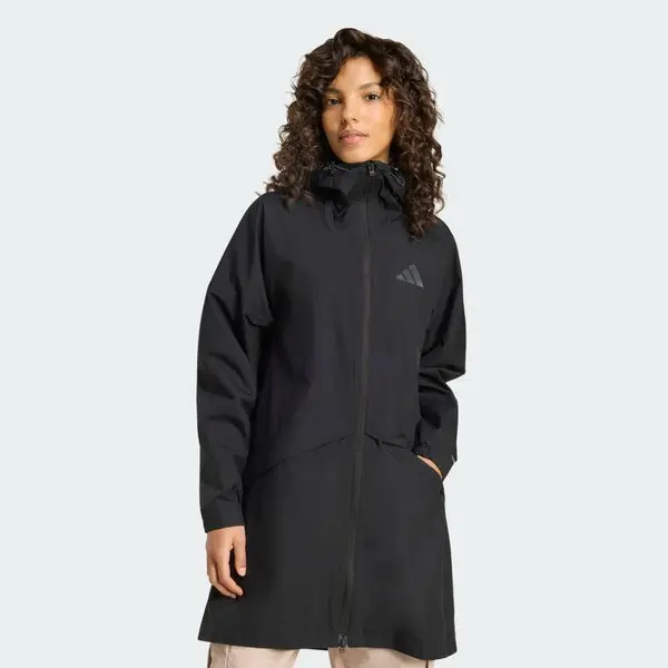 Adidas Terrex Multi 2-layer Climaproof Rain Parka - Black