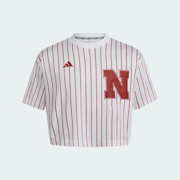 Adidas Nebraska Cornhuskers Cropped Jersey