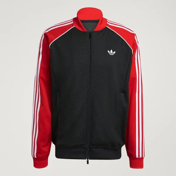 Adidas Sst Loose Mesh Track Top