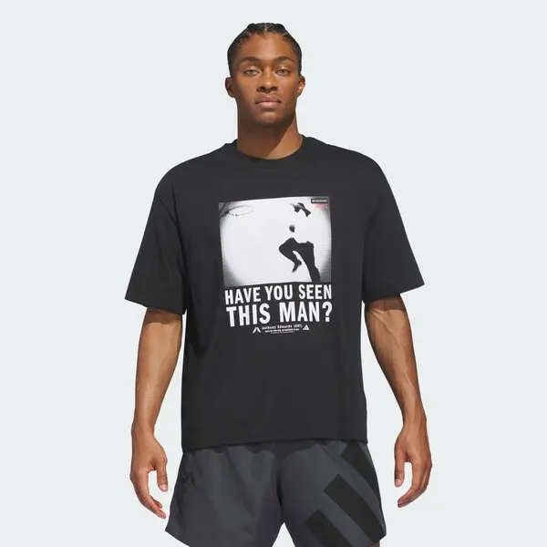 Adidas Anthony Edwards In Action Graphic T-shirt
