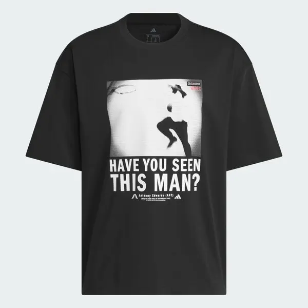 Adidas Anthony Edwards In Action Graphic T-shirt