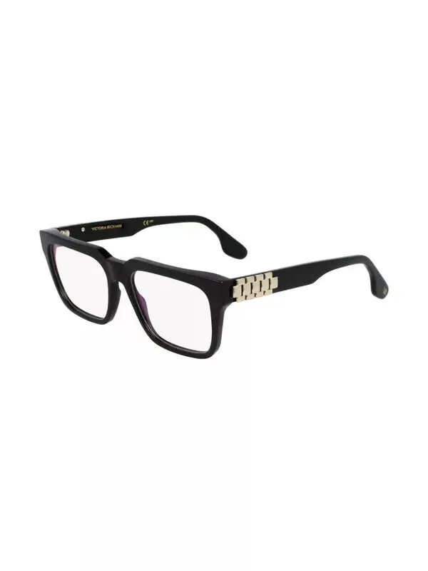 Victoria Beckham Rectangle Frame Glasses - Black