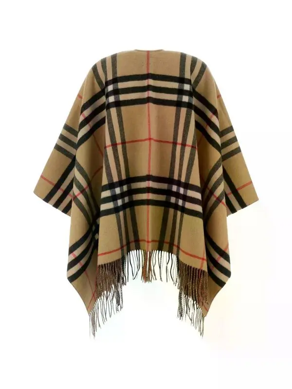 Burberry Reversible Cape With Equestrian Knight Design