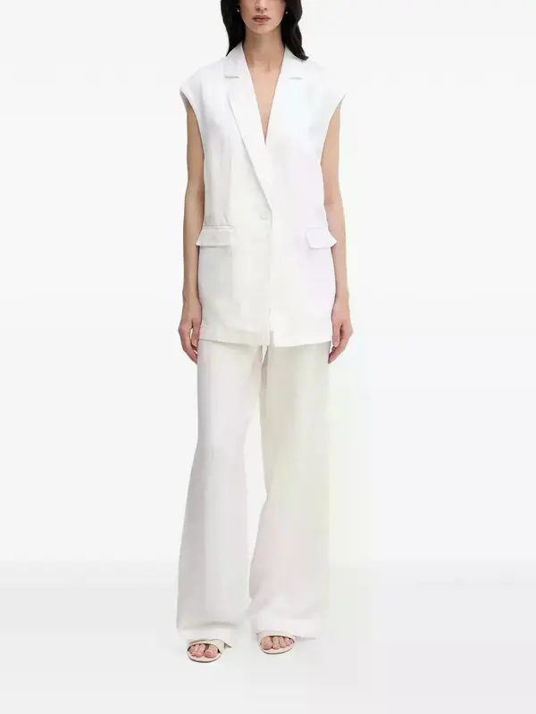 MARC AUREL Sleeveless Single-breasted Blazer