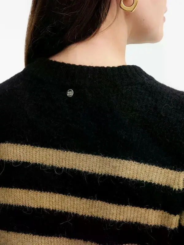 MOS MOSH Striped Pullover Sweater