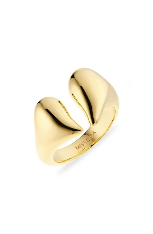MISSOMA Molten Heartbreaker Statement Ring - Gold
