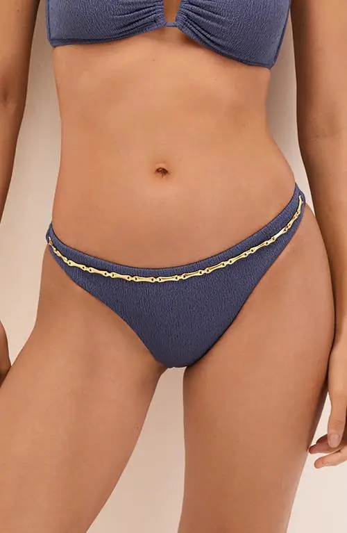 VIX PAULA HERMANNY Bell Basic Bikini Bottom - Blue