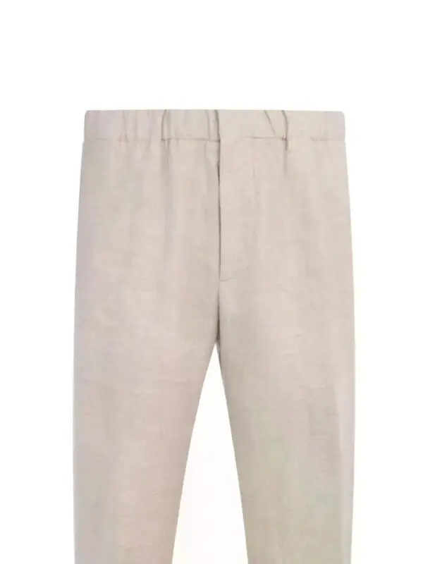 LARDINI Elasticated-waistband Trousers