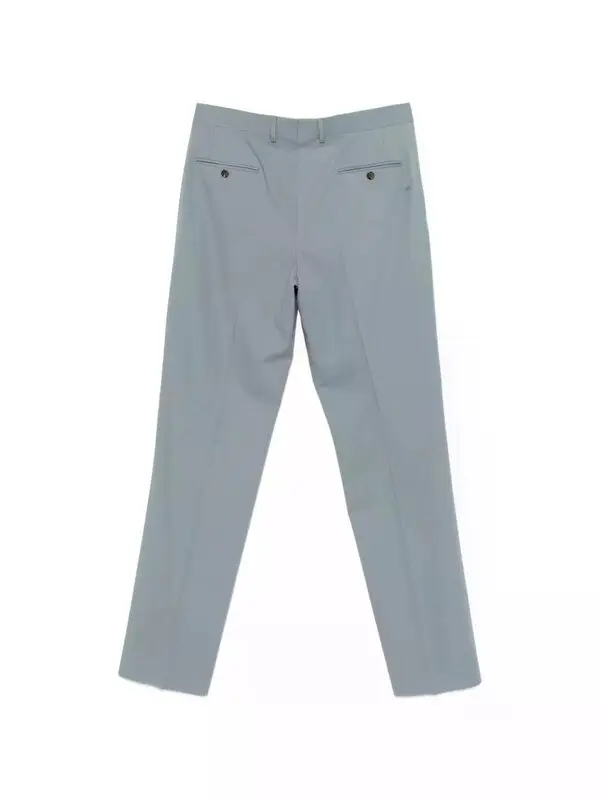 LARDINI Buttoned Trousers - Blue