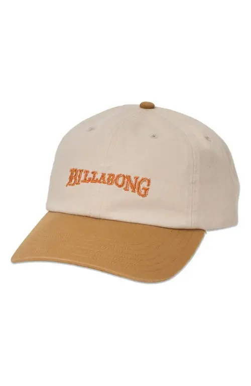 BILLABONG Cotton Twill Baseball Cap - Cathay Spice