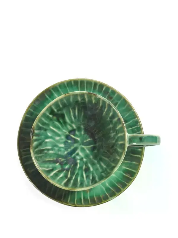 SERAX Verde Lanza Ribbed Breakfast Set