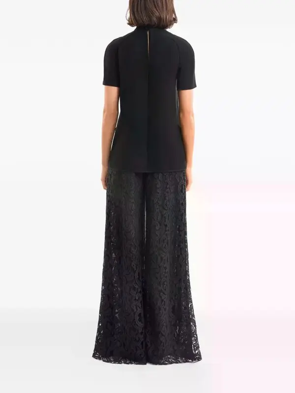 GEMY MAALOUF High Neck Pocket Top