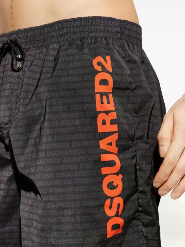 Dsquared2 Printed Beach Shorts