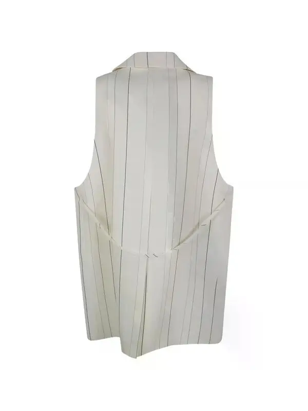 SEMICOUTURE Striped Button Waistcoat