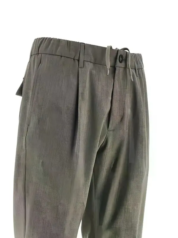 Herno Drawstring Pleated Trousers