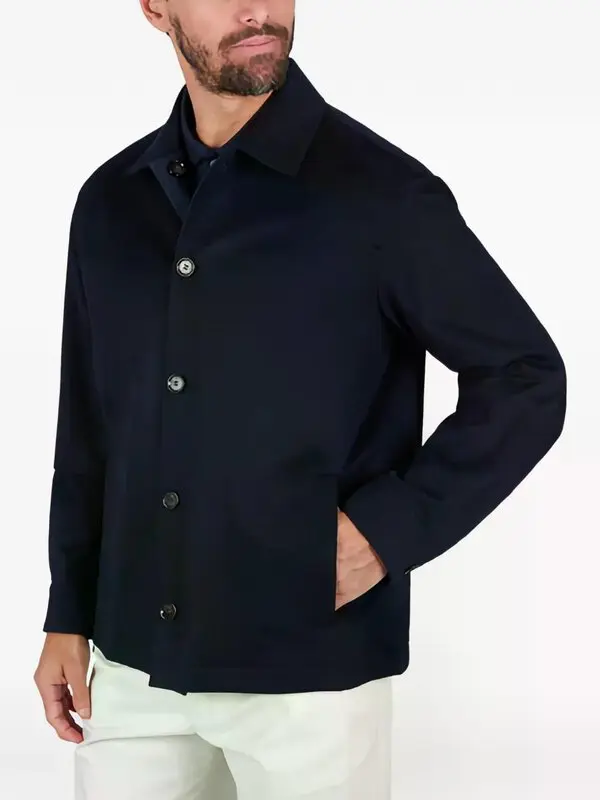 Paul & Shark Reversible Overshirt - Blue